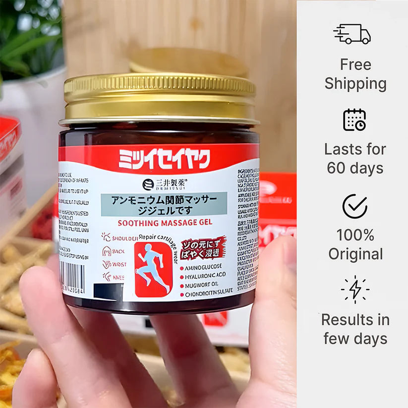 Mitsui Seiyaku™ - Japanese Instant Pain Relief Soothing Massage Gel 🌸 ...